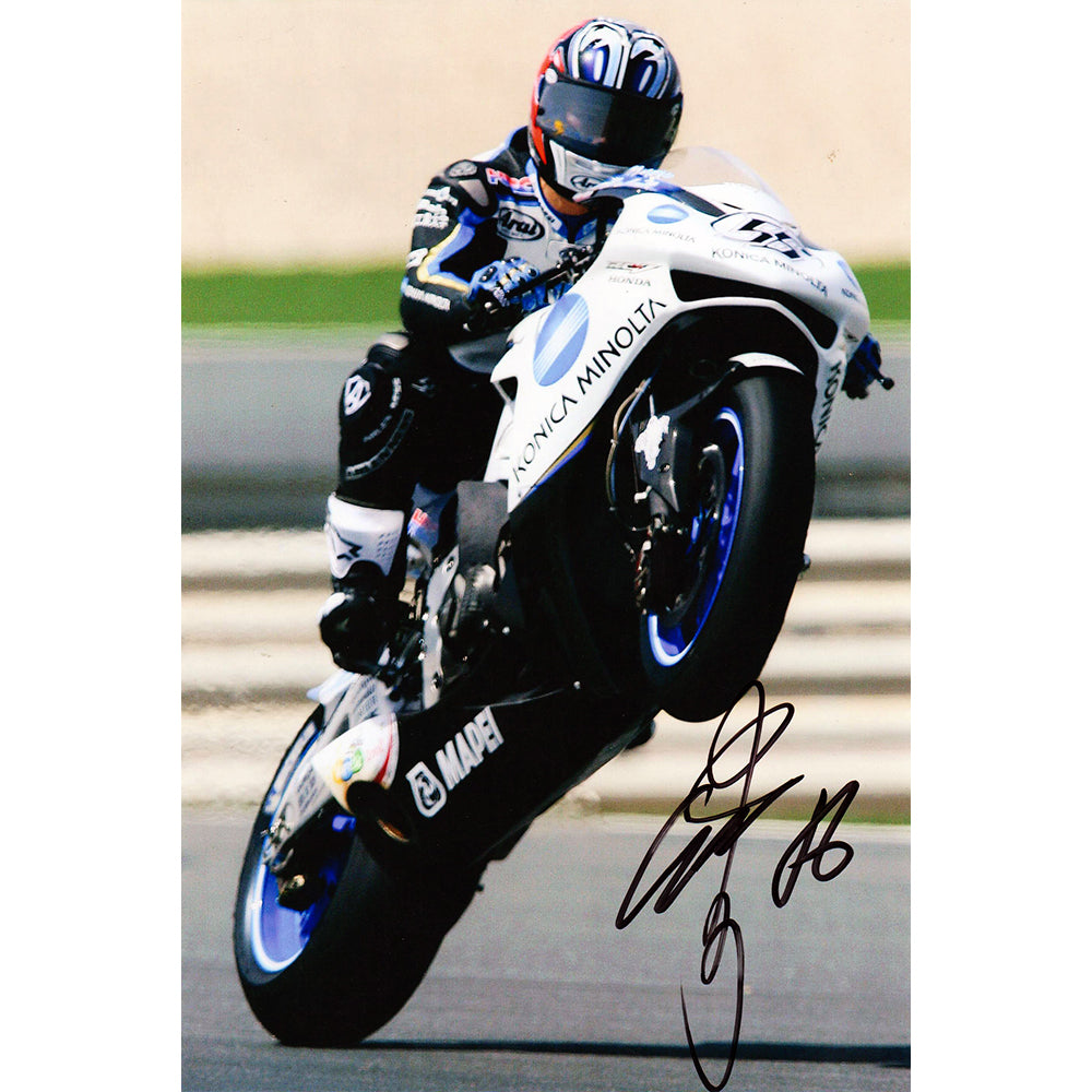 Signed Photograph - Shinya Nakano – Alex Reade Motorsport