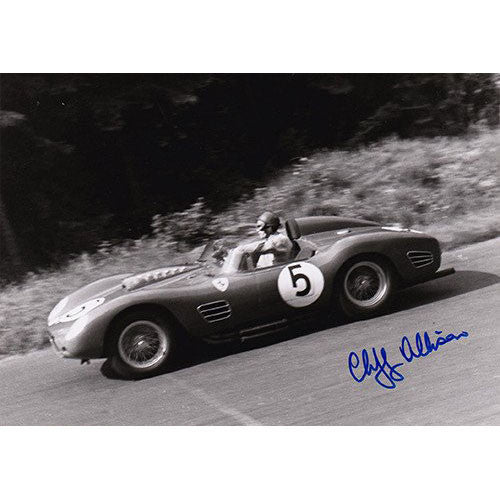 Cliff Allison Signed photograph MEM766 – Alex Reade Motorsport